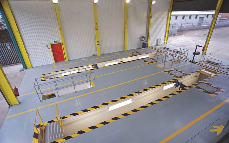 MOT Bay Layout And Dimensions - MTC - MOT Training Courses